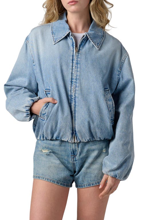BLANKNYC Denim Bomber Jacket